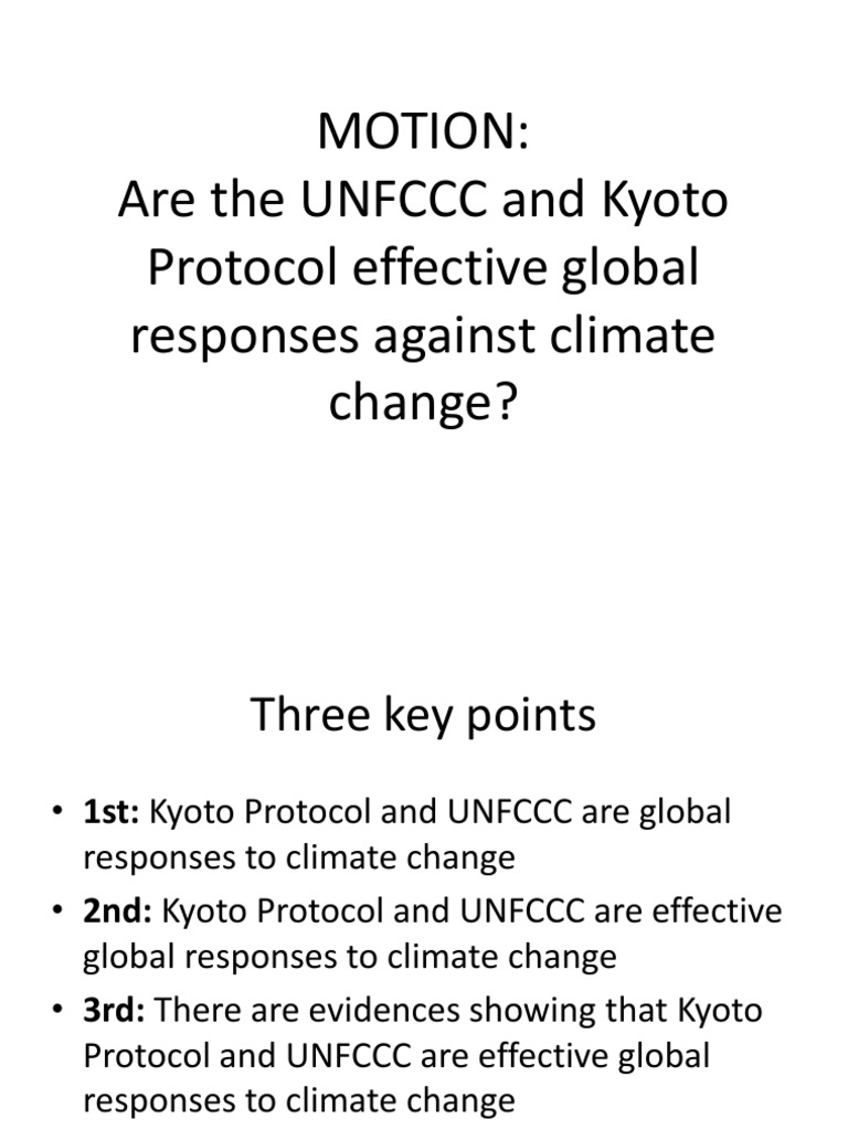 Affirmative Unfccc Kyoto Crisologo Et Al | Download Free PDF | United ...