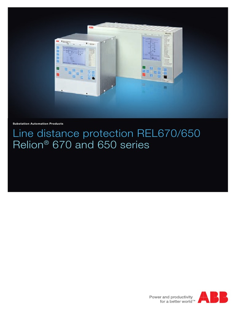 Line Distance Protection Rel670 650 | PDF | Electric Power System ...