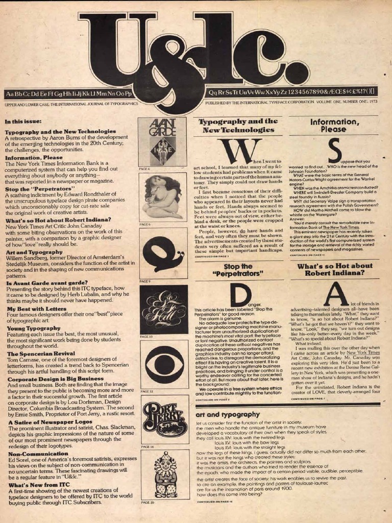 Ulc Volume 1 1 Low Res PDF | PDF | Typography | Typefaces