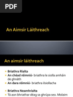 Bua Na Cainte 4 Editable Lesson Plans 1 | PDF