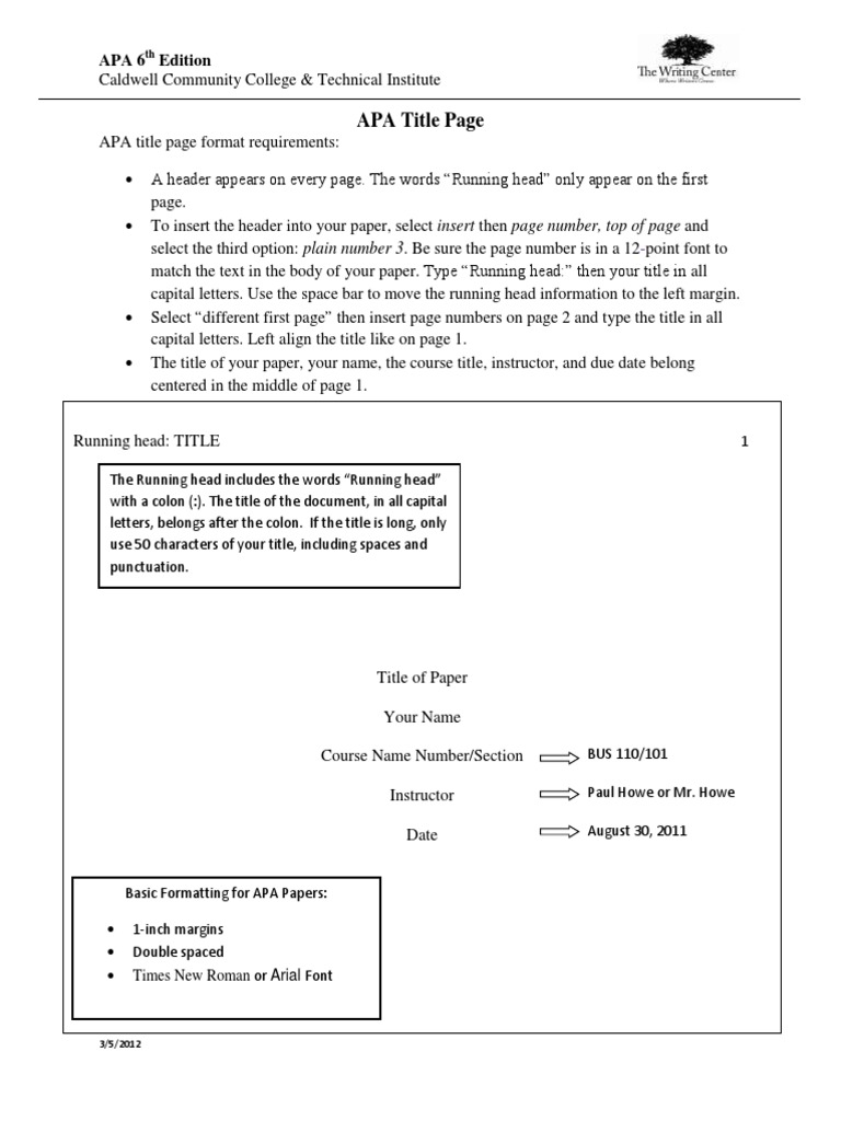 APA Handout | Download Free PDF | Sigmund Freud | Citation