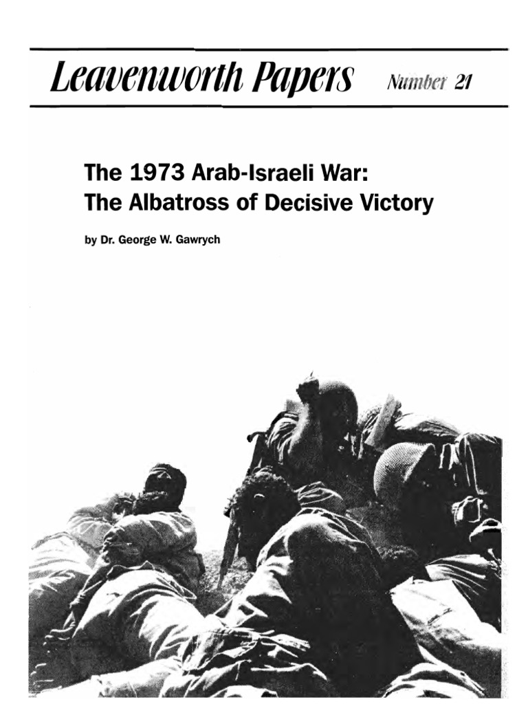 The 1973 Arab-Israeli War | PDF