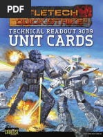 Battletech - Alpha Strike Tables (All) | PDF | Infantry | Wars & Military