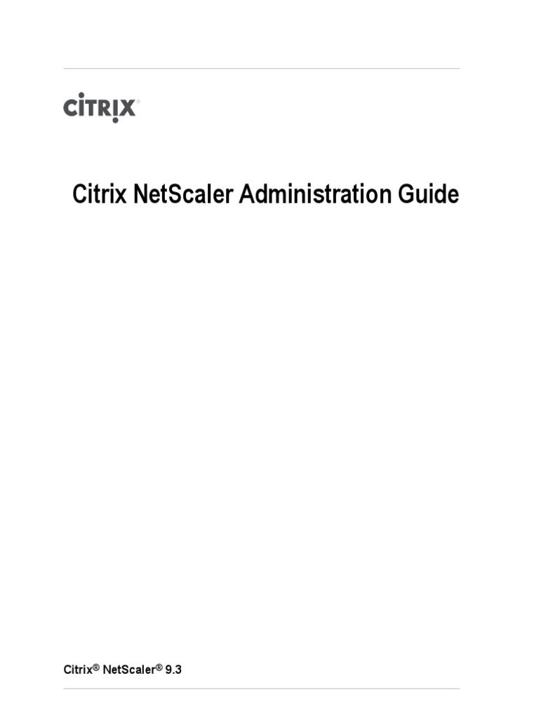NS Admin Guide | PDF | Operating System | Radius