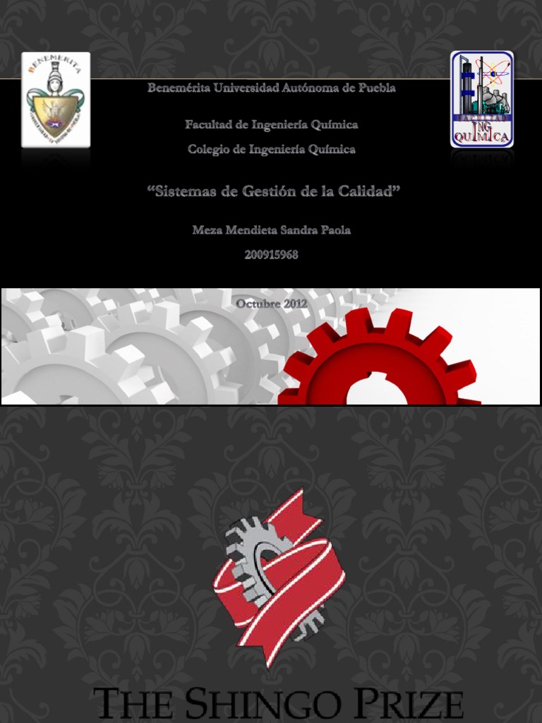 El Premio SHingo | Producción y fabricación | Tecnología