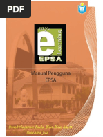 Langkah Mudah Penggunaan EPSA | PDF