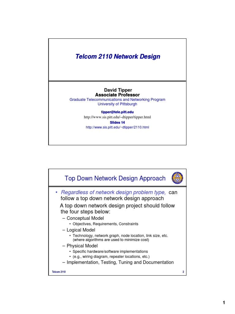 Network Design Guideline | PDF | Request For Proposal | Conceptual Model