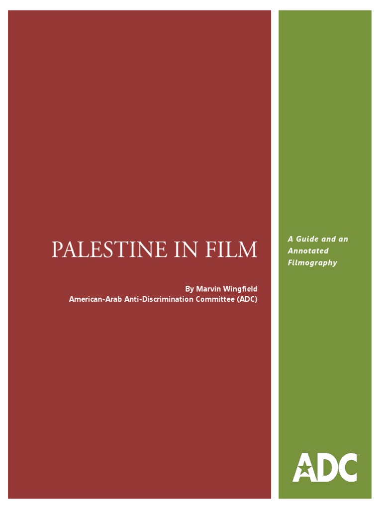 Palestinian Cinema: A Comprehensive Guide | PDF | Palestinians ...