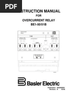 BE1 87B Bus Differential Relay | PDF | Relay | Transformer