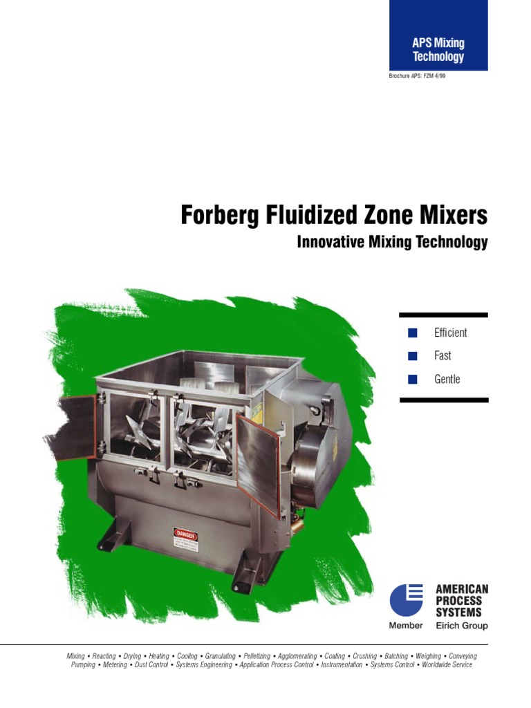 Forberg Mixer | PDF | Valve | Pump