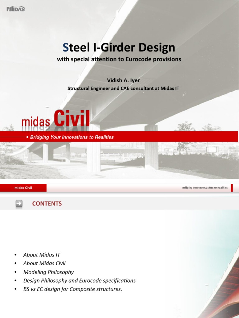 Steel I-Girder Design with Eurocode Provisions: A Comprehensive ...