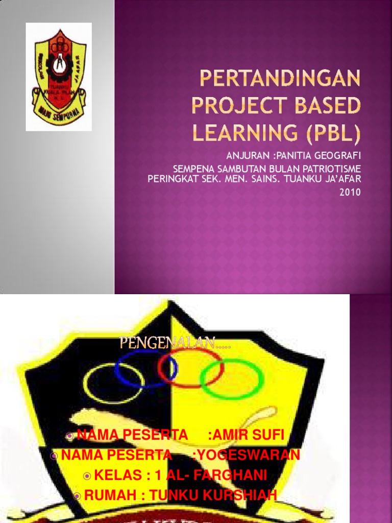 Pertandingan Project Based Learning (PBL) | PDF