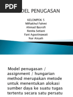 Model Penugasan Dan Metode Hungarian | PDF