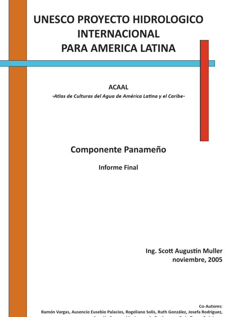 Unesco Phi-Acaal Panama | PDF | Panamá | Clima
