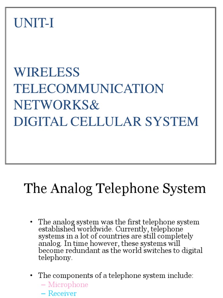 Unit Imc | PDF | Code Division Multiple Access | Cellular Network