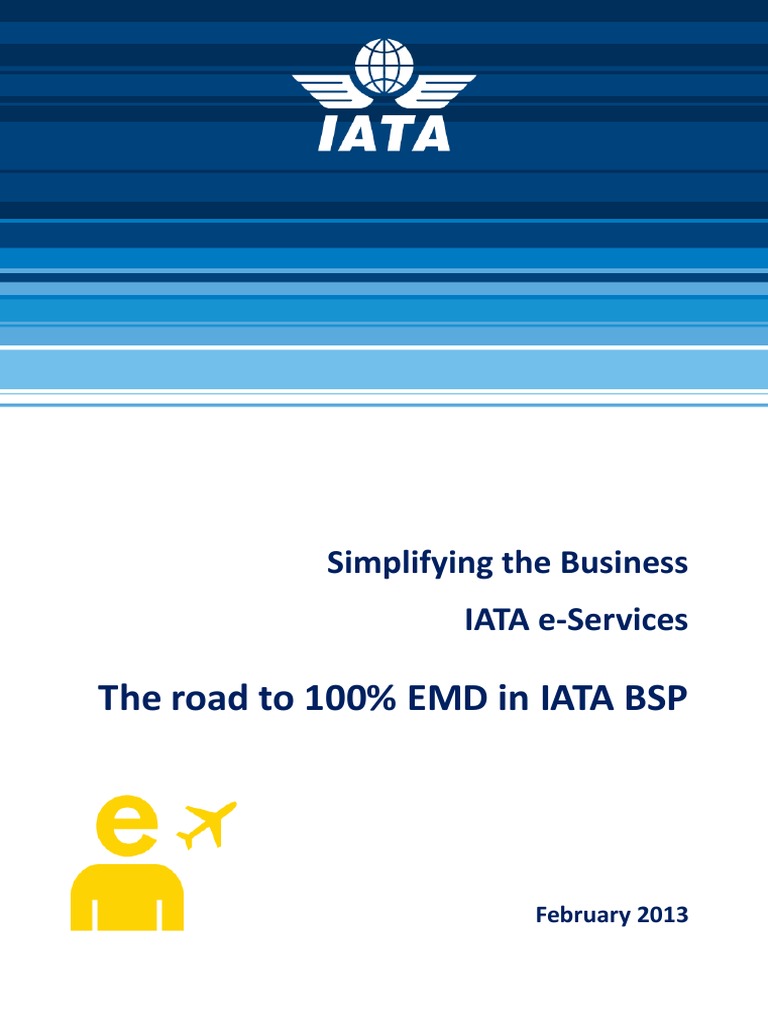 IATA BSP EMD Implementation Guide | PDF | Fee | Travel Agency