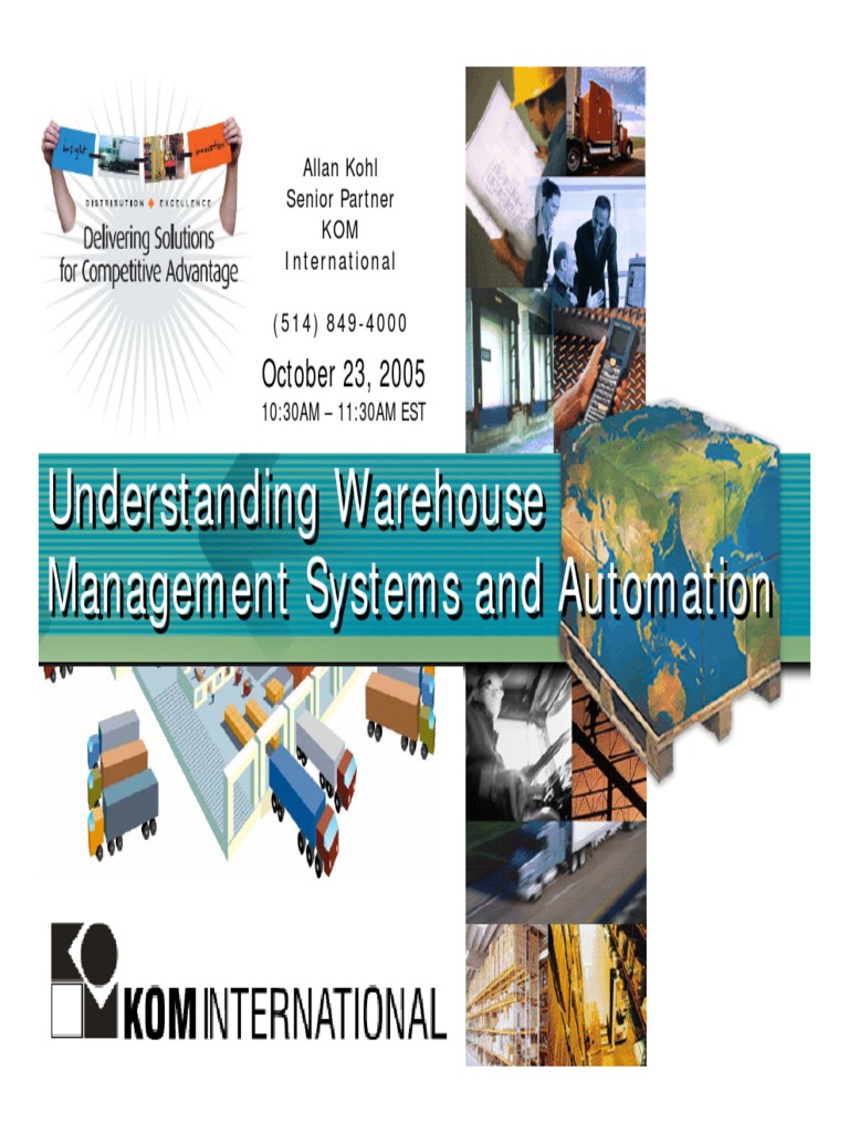 WMS Presentation | Download Free PDF | Warehouse | Automation