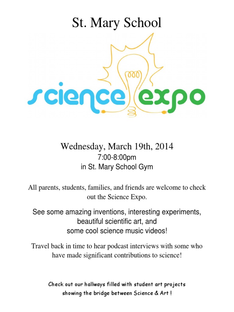 Science Expo Flyer | PDF