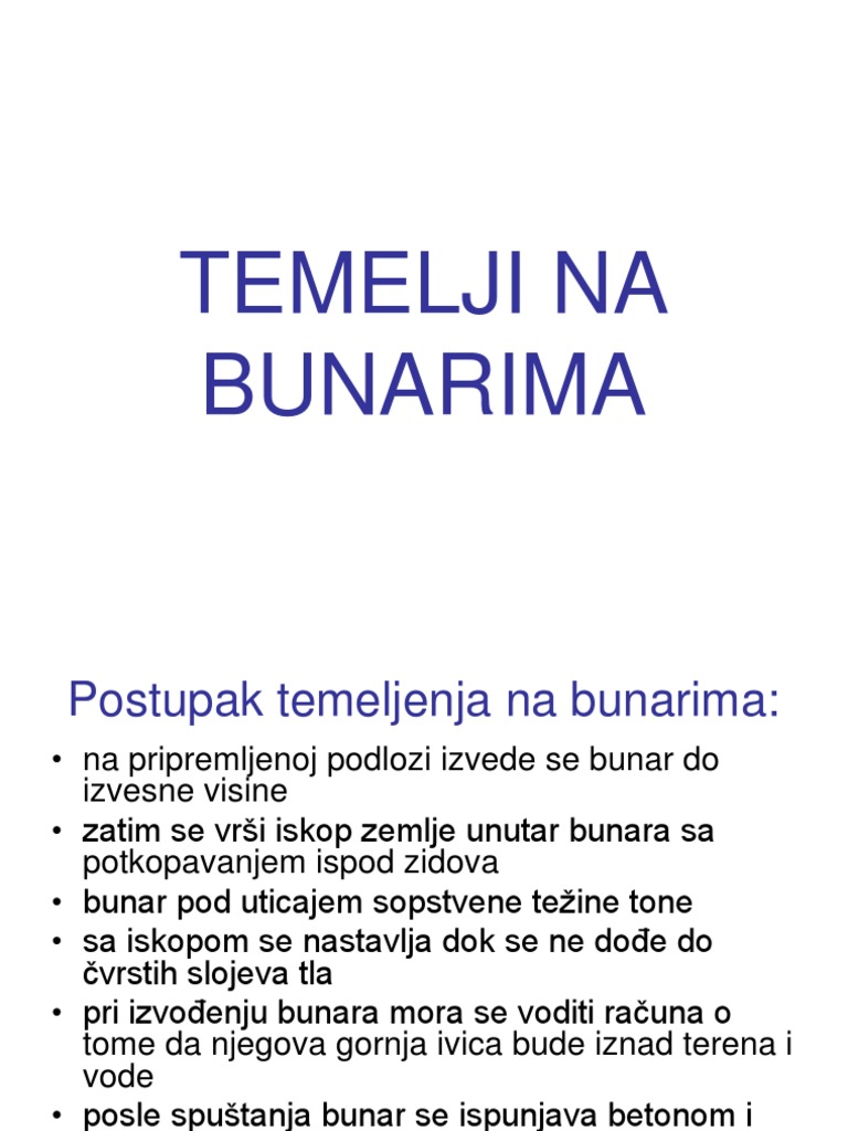 Bunari | PDF