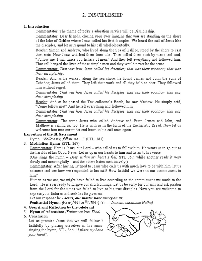 Discipleship | PDF | Disciple (Christianity) | Penance