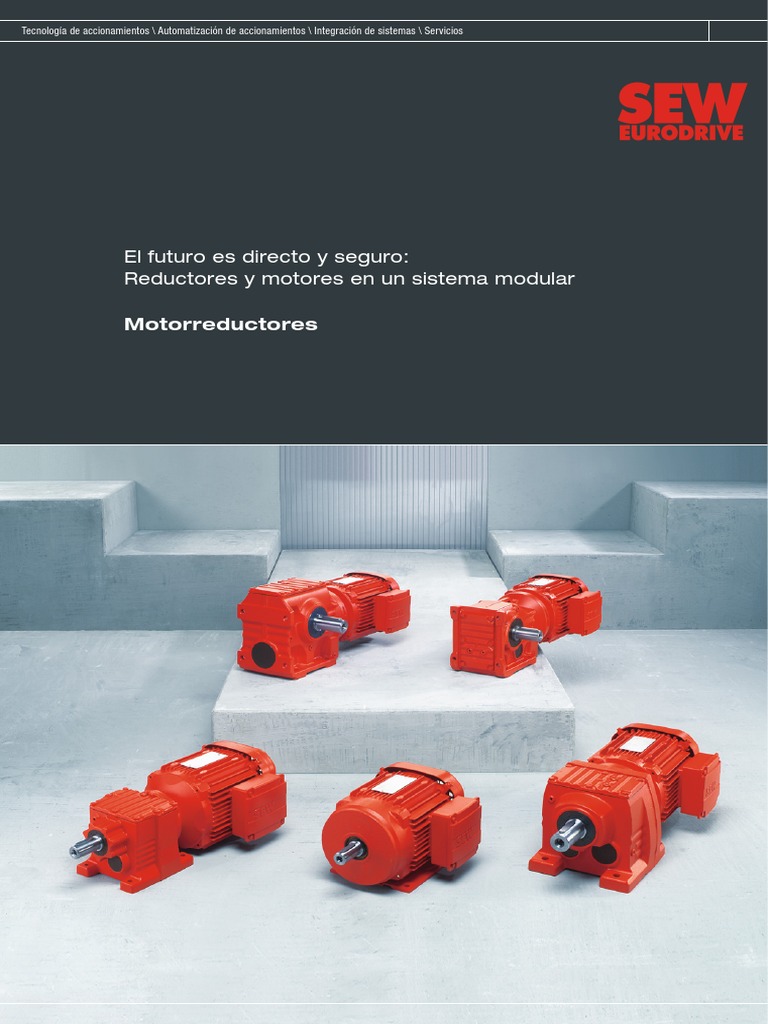Motorreductor SEW | PDF | Diseño | Engranaje