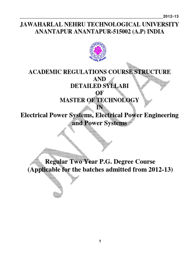 Electrical Power Systems Electrical Power Engineering Power Systems ...
