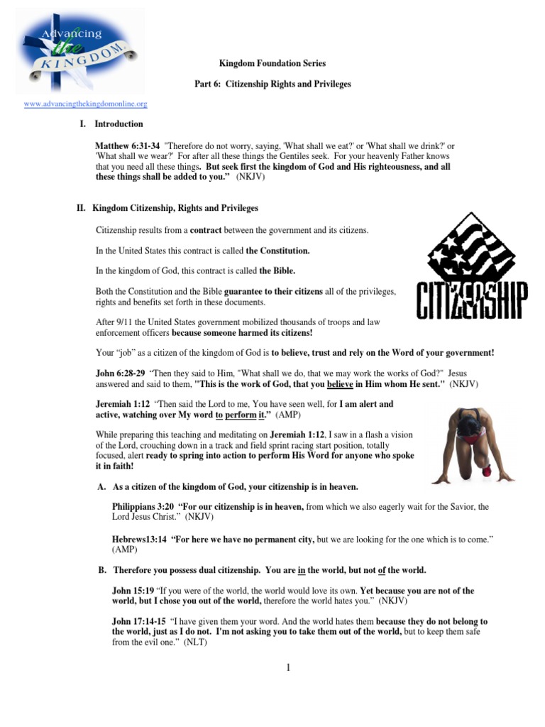 Kingdom Principles 2 | PDF | Sarah | Abraham