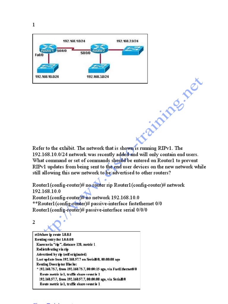 Ccna 2 Module 5 v4.0 | PDF | Router (Computing) | Ip Address
