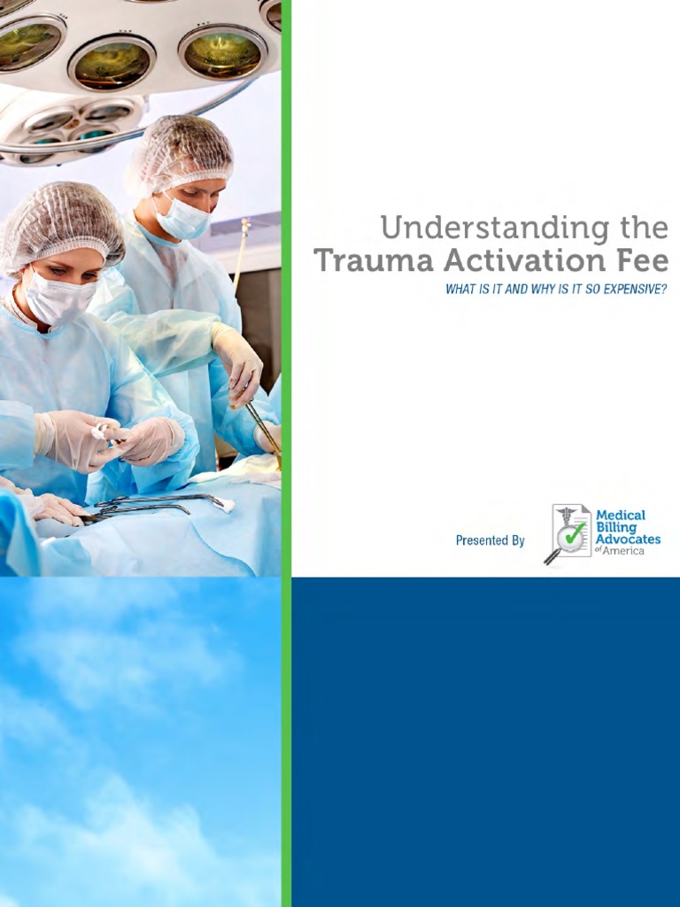 Understanding The Trauma Activation Fee | PDF | Major Trauma ...