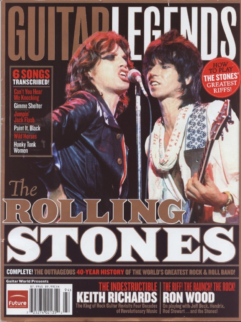 Guitar Legends - The Rolling Stones | PDF | Foreign Language Studies