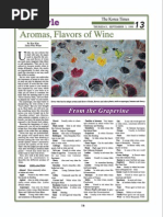 WSET Level 3 Tasting Guide | PDF | Fruit | Aroma Of Wine