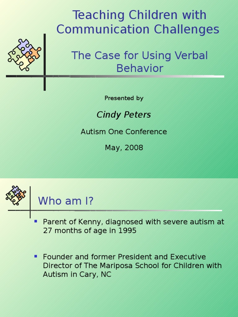 Teaching Children With Communication Challenges - The Case For Using ...