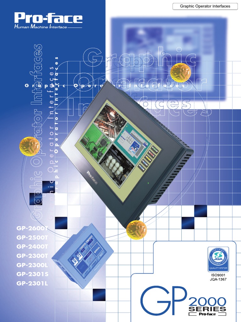 gp2000 Proface | PDF | Personal Computers | Thin Film Transistor Liquid Crystal Display