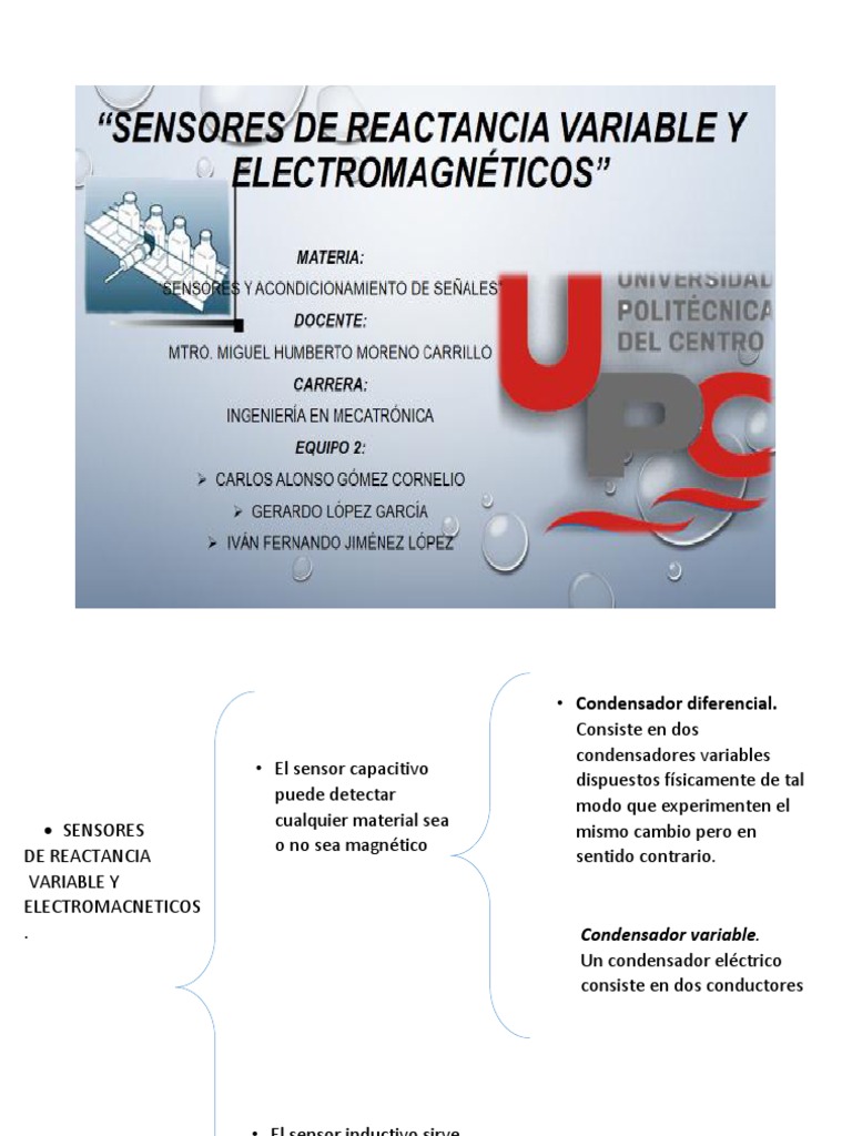 Sensores Mapa Conceptual | PDF