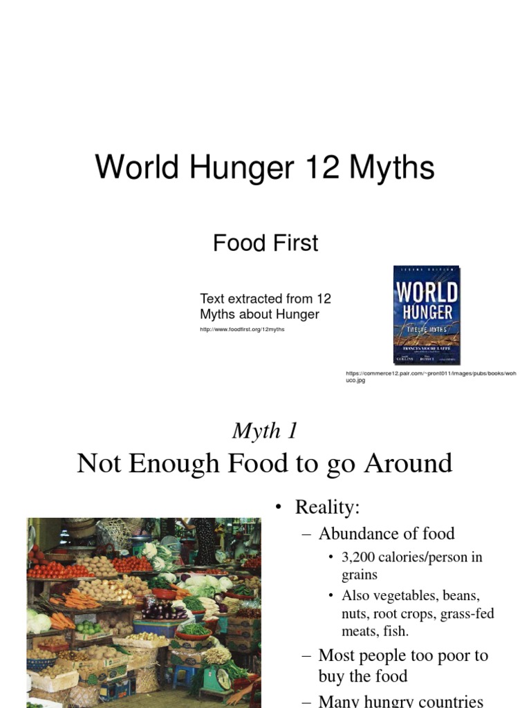 World Hunger 12 Myths | PDF | Hunger | Green Revolution