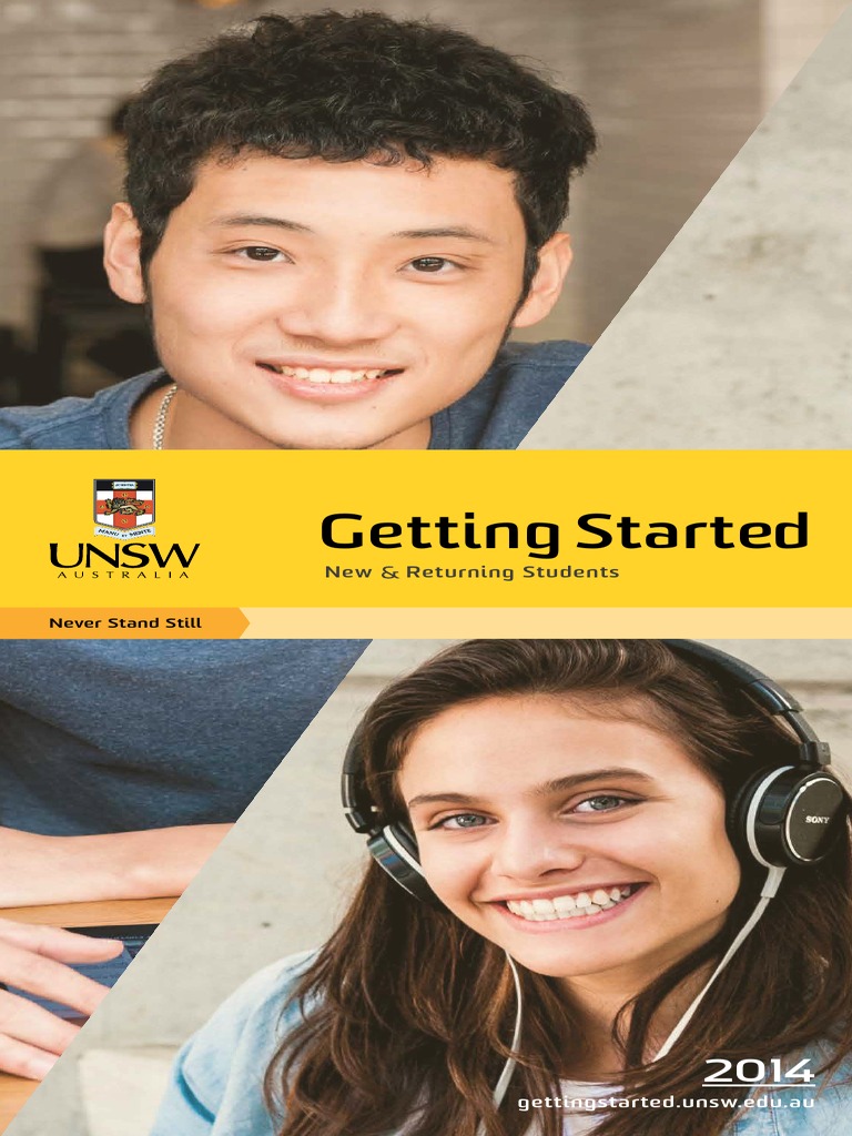 UNSW Getting Started 2014 Broch Web2 | PDF | Academia | Teaching And ...