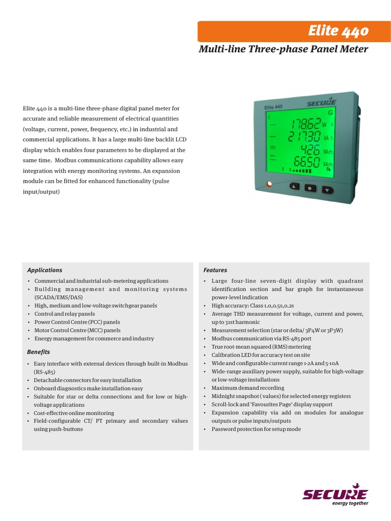 Elite 440 PDF | PDF | Power Supply | Ac Power