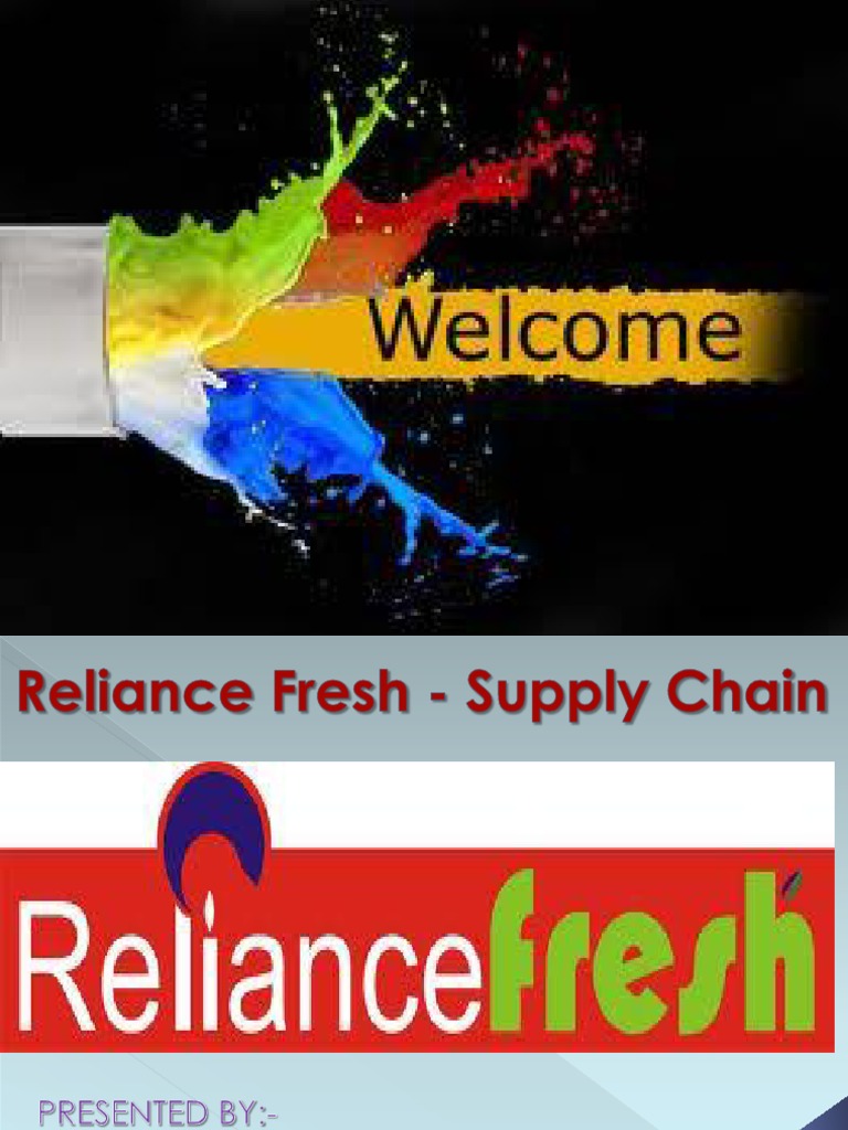 Study On Reliance Fresh | PDF | Retail | Convenience Store