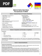 MSDS Acetone | PDF | Toxicity | Water