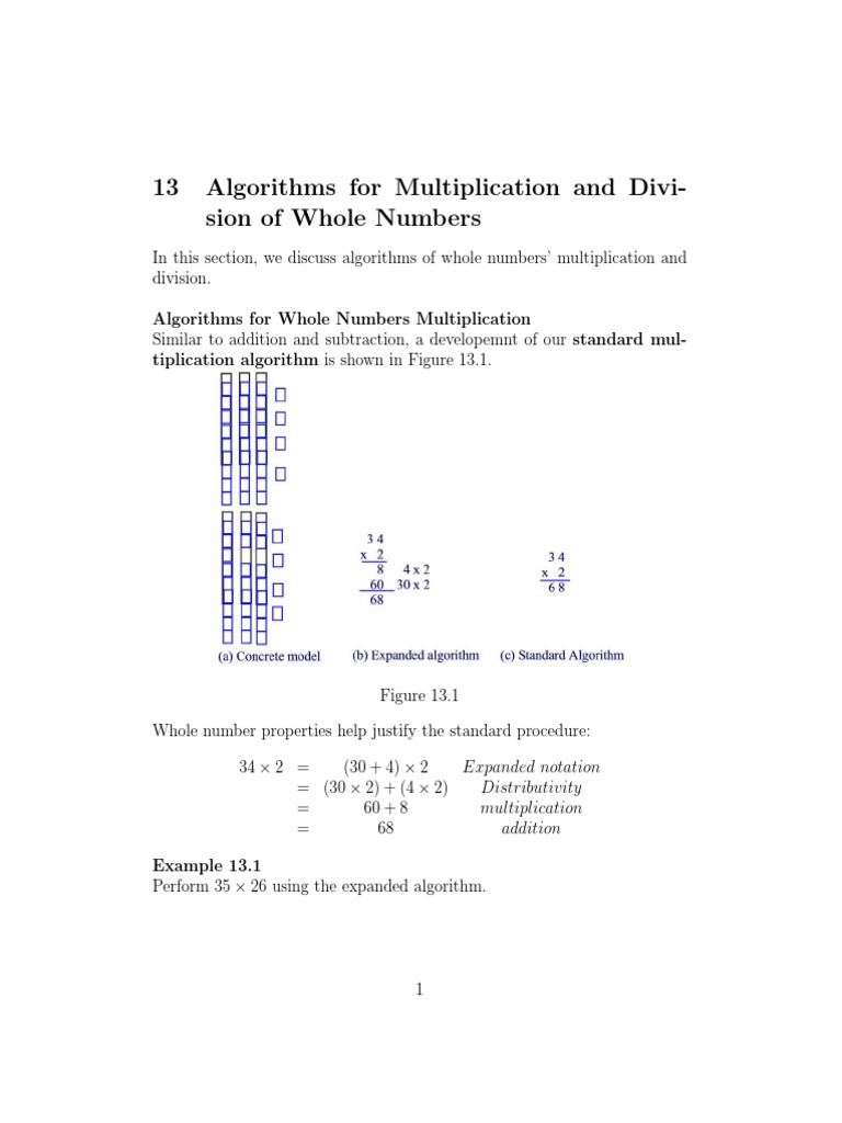 Alternative Multiplication | PDF | Multiplication | Algorithms