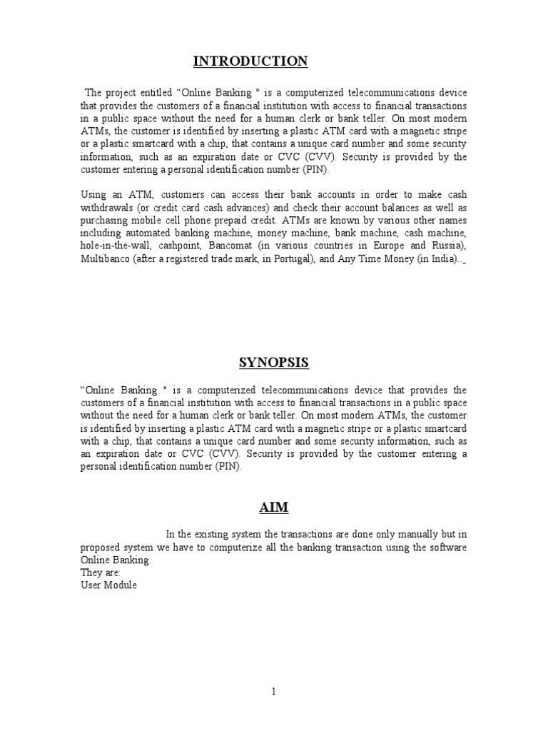 Online Banking System Pdf Relational Database Software Testing