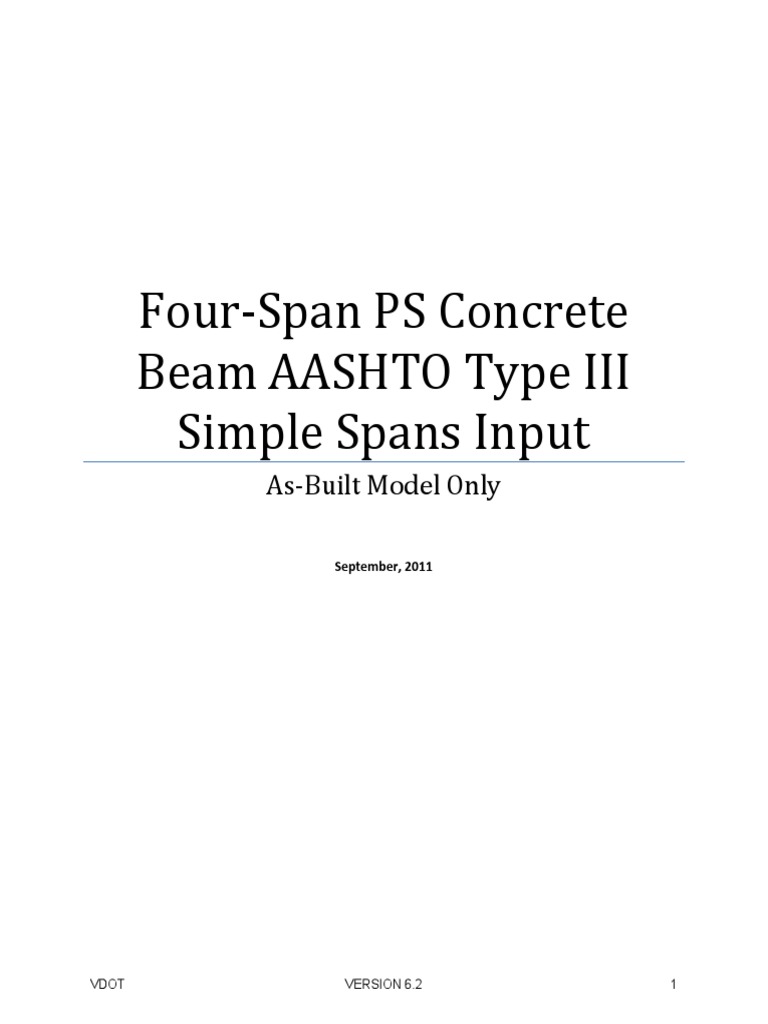 Aashto Beams Design | Download Free PDF | Beam (Structure) | Bending