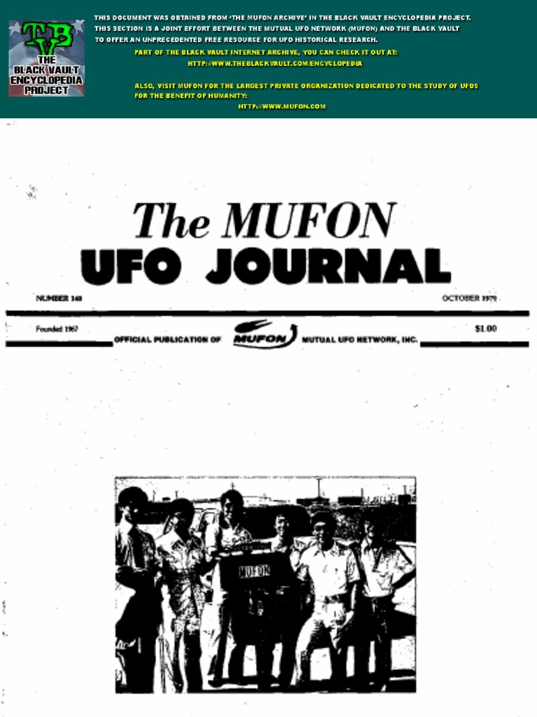 The Mufon Ufo Journal | PDF | Sky | Hypnosis