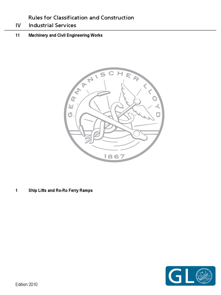 Ship Lifts and Ro-Ro Ferry Ramps Guide | PDF | Strength Of Materials ...