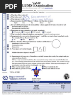 SLUMS Exam Guide for Cognitive Health | PDF
