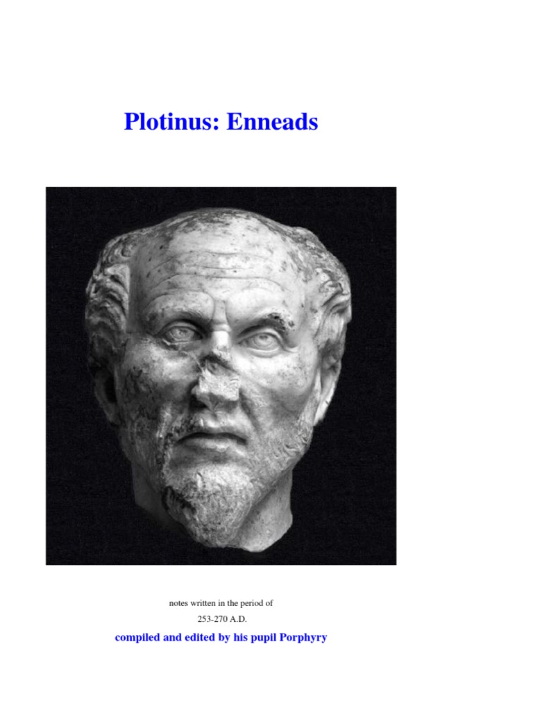 Plotinus: Enneads - Electronic Text | PDF | Neoplatonism | Soul