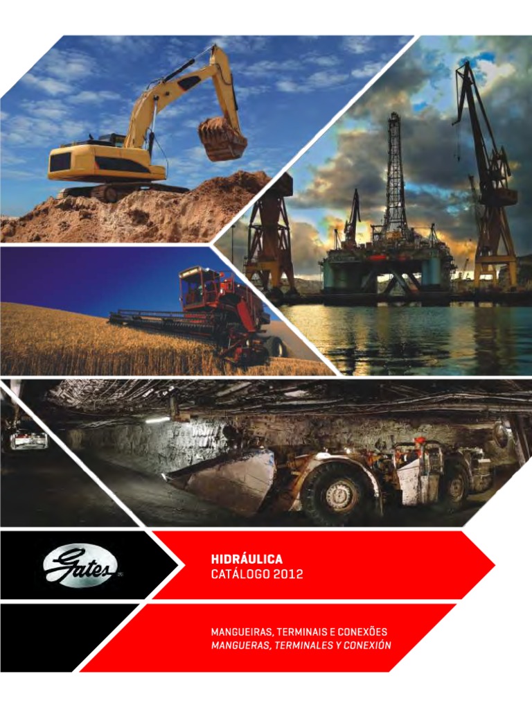 Catalogo Hidraulica Gates | PDF | Fadiga (Engenharia) | Pressão
