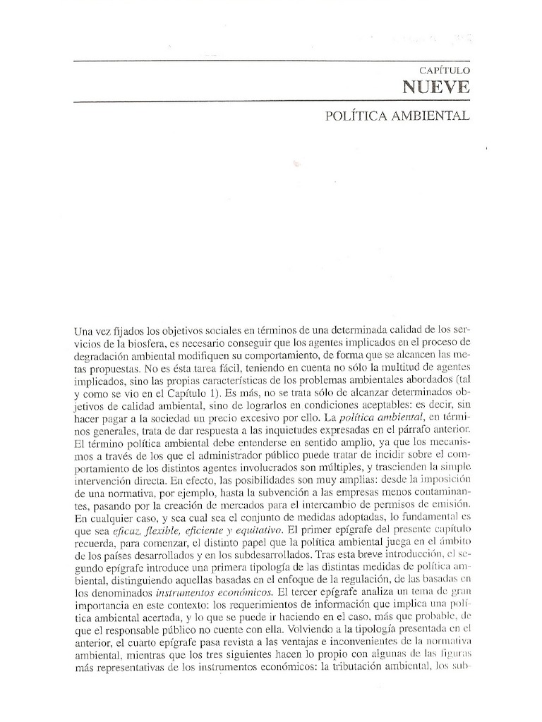Introducción A La Economía Ambiental (Azqueta) | PDF | Artes del ...