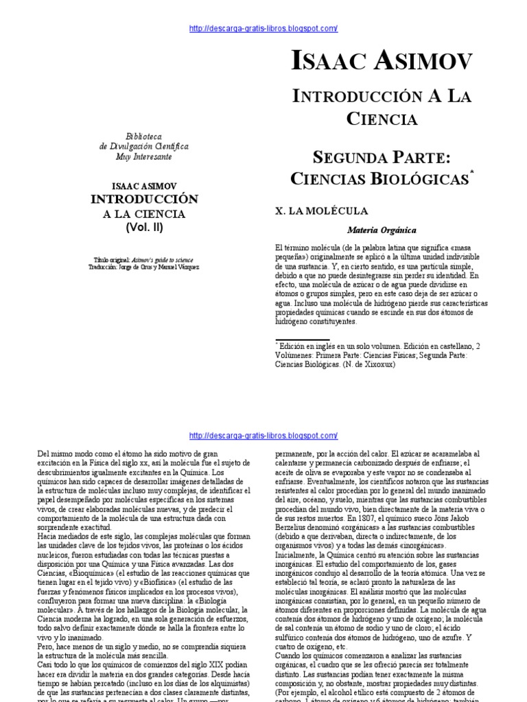 Introducción a la Ciencia: Moléculas | PDF | Enlace químico | Moléculas