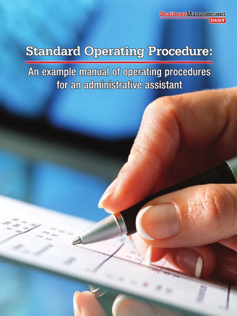 Standard Operating Procedure | Download Free PDF | Spreadsheet | Cheque